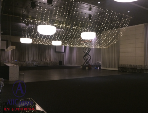 Light Frame with Twinkle Lights on the Top - AER Tent & Event Rentals Inc