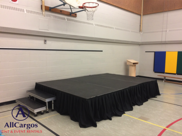 Portable Stage Platform - AER Tent & Event Rentals Inc