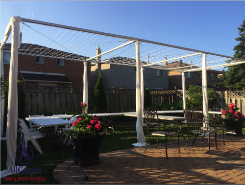 Light Frame with Twinkle Lights on the Top - AER Tent & Event Rentals Inc