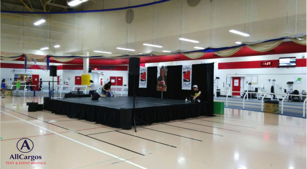 Portable Stage Platform - AER Tent & Event Rentals Inc