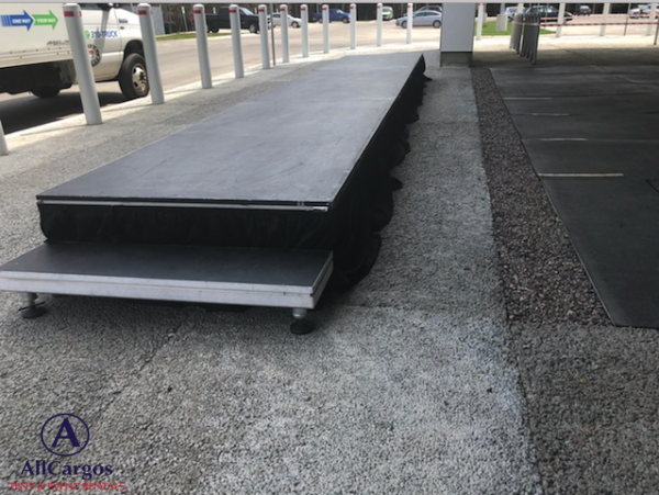 Portable Stage Platform - AER Tent & Event Rentals Inc