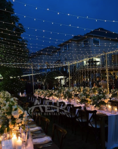 Light Frame with Twinkle Lights on Top & Sides - AER Tent & Event ...